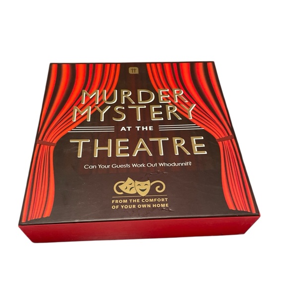 Talking Tables | Games | Talking Tables Murder Mystery At The Theatre ...